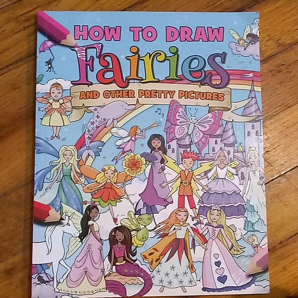 Other | How To Draw Fairies Kids Step By Step Book | Poshmark